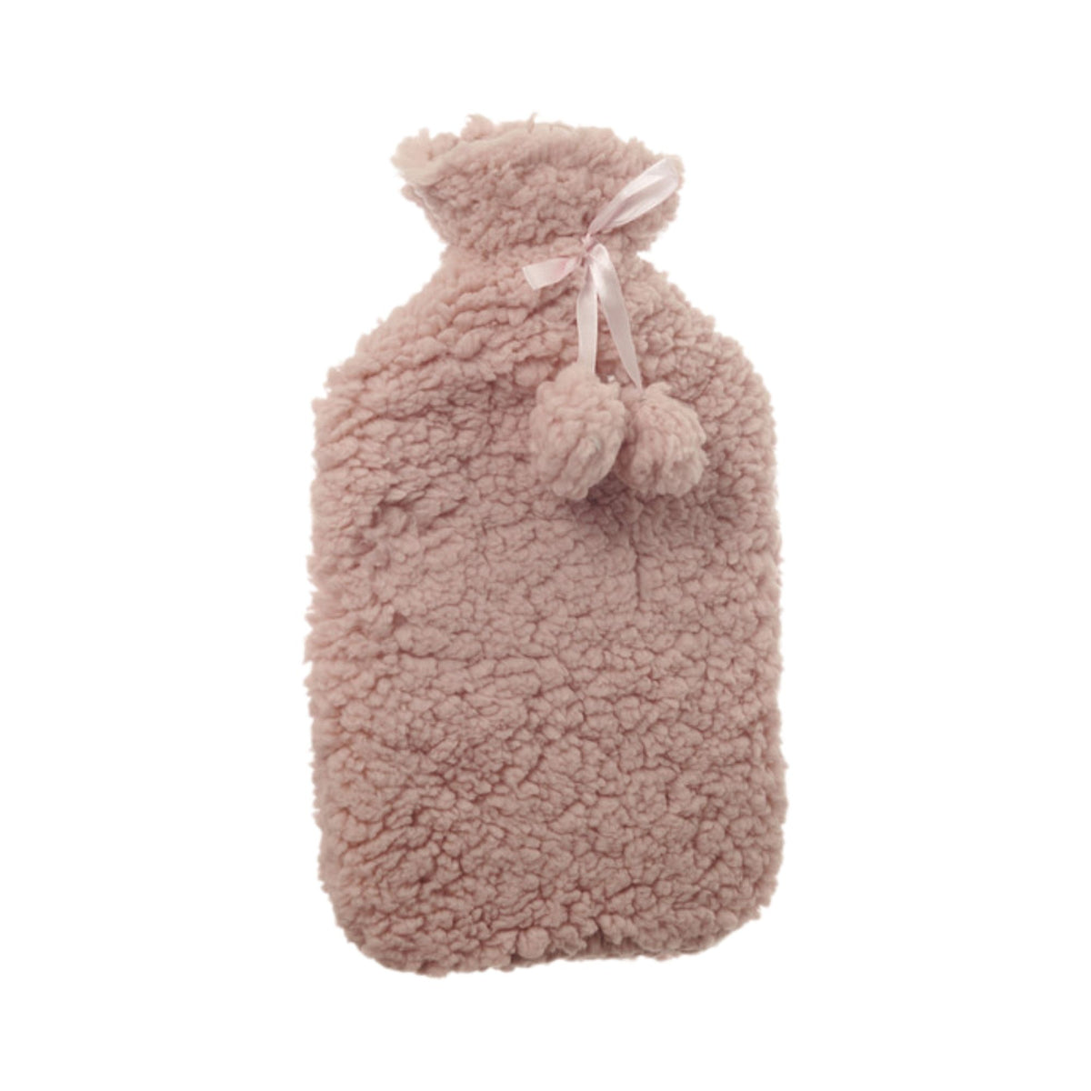 Aroma Home Pink Teddy Hot Water Bottle & Eye Mask