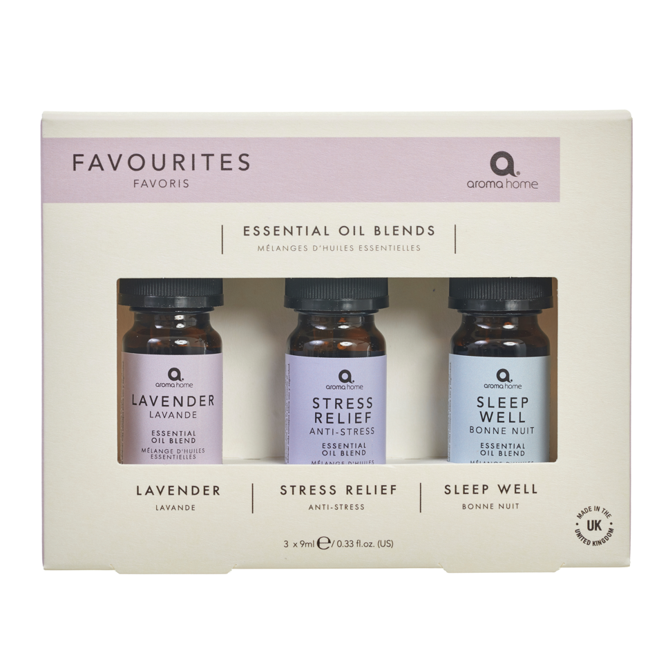 Favourites Essential Oil Blends 9ml Triple Pack